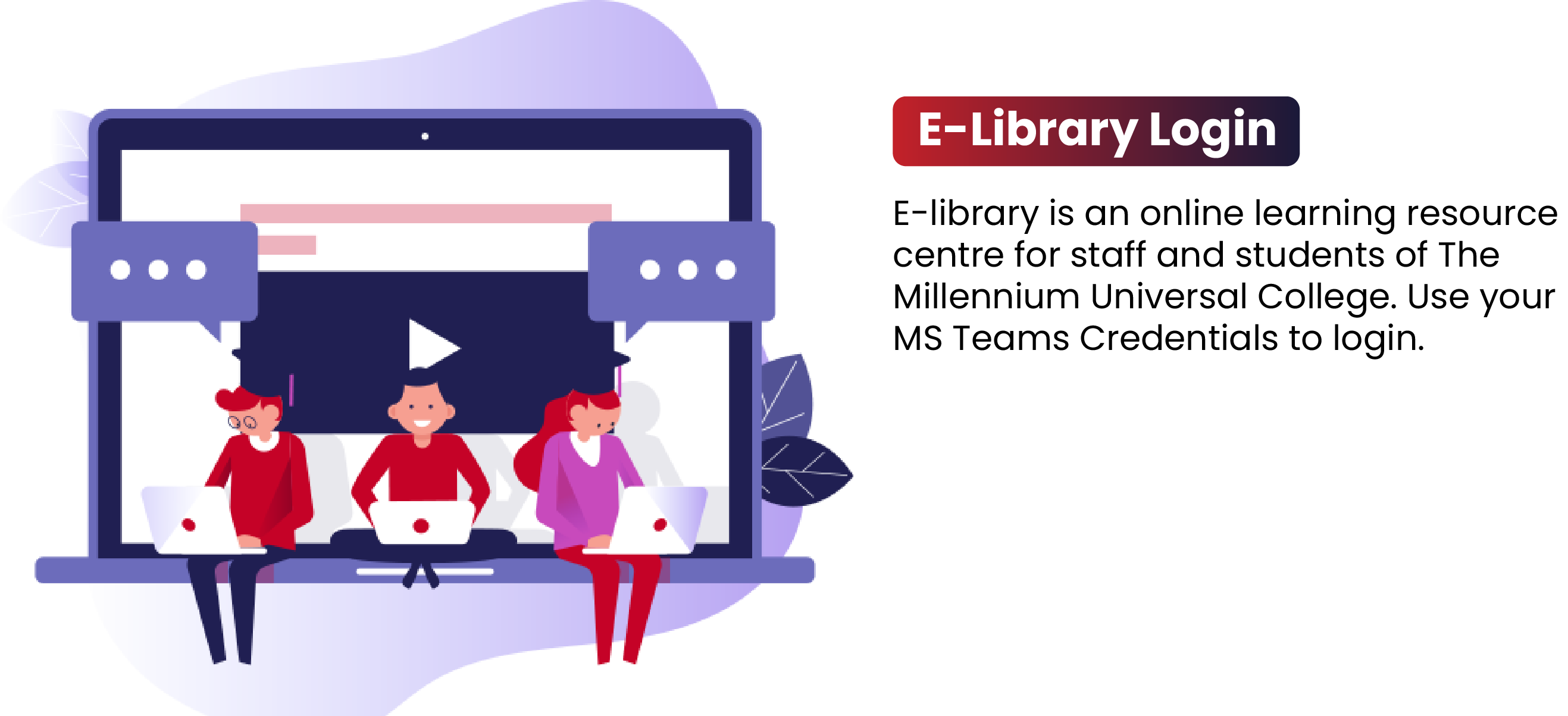 Library - The Millennium Universal College